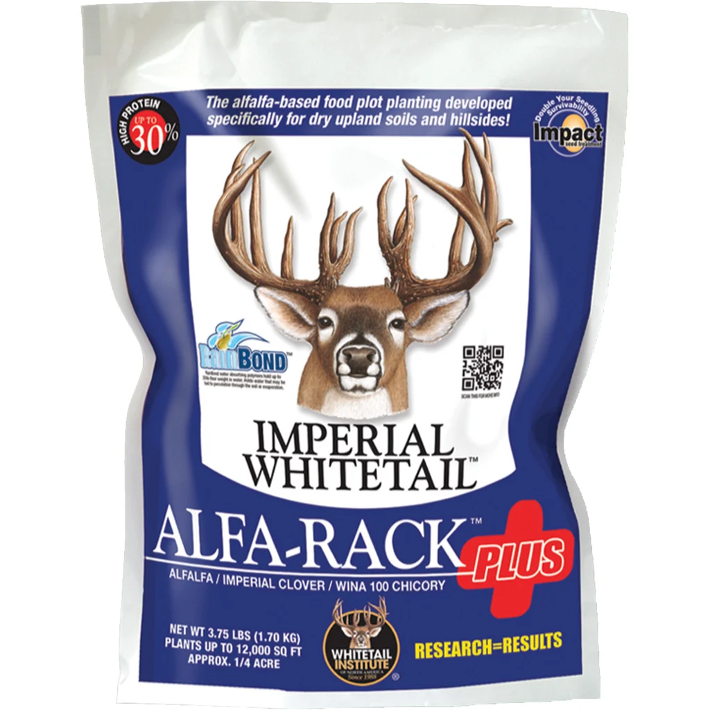 Whitetail Institute Imperial Seed Alpha Rack Plus 3.75lb. - Spargo Defense