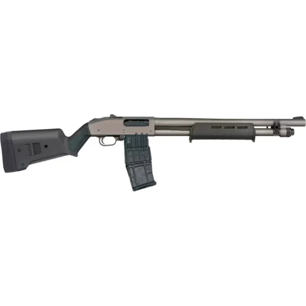 Mossberg 590M Shotgun 12 ga. 18.5 in. Tungsten Cerakote 3 in. - Spargo ...