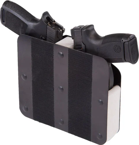 BENCHMASTER TWO PISTOL RACK - VELCRO HOOK - Spargo Defense