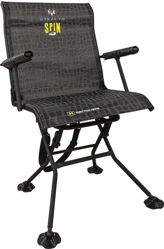HAWK BLIND CHAIR STEALTH - SPIN-360 - Spargo Defense