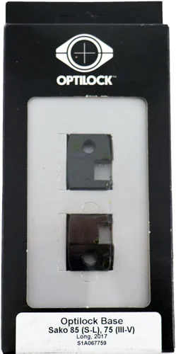 SAKO OPTILOCK BASE FOR SAKO - 85/75/L461 LONG ACTION BLUED - Spargo Defense