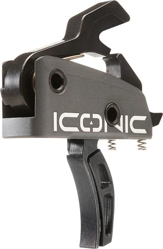 RISE TRIGGER ICONIC GRAY - 2-STAGE 1-2LB AR-15 W/PINS - Spargo Defense