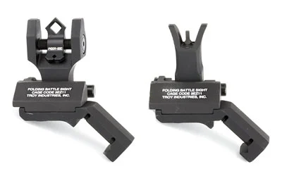 TROY FLDNG M4 FRNT OFFSET SGHT BLK - Spargo Defense
