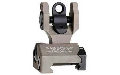 TROY FLDNG REAR BATTLE SIGHT FDE - Spargo Defense
