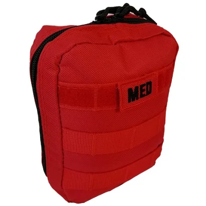 Elite First Aid Tactical Individual First Aid Kit (IFAK) - Red - Spargo ...